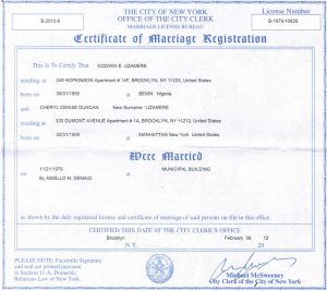 New-York-Marriage-Certificate - 中国领事服务代办中心